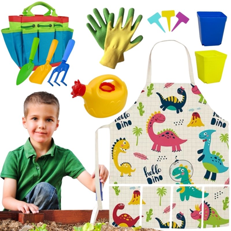 WOOPIE Zestaw Małego Ogrodnika 15el. Dinozaury - Woopie | Sklep EMPIK.COM