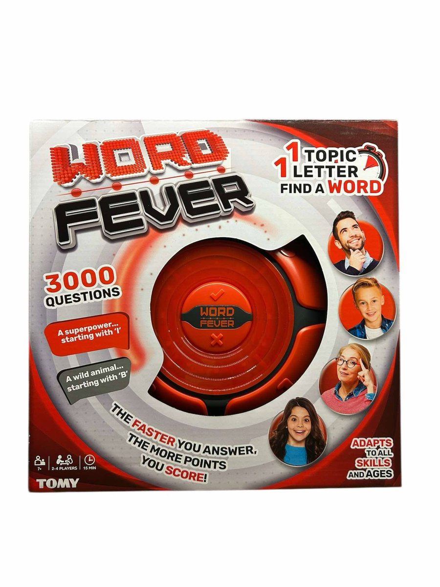 Word Fever, Word Guessing Game, Fast Paced Word Game, 3000 Questions ...
