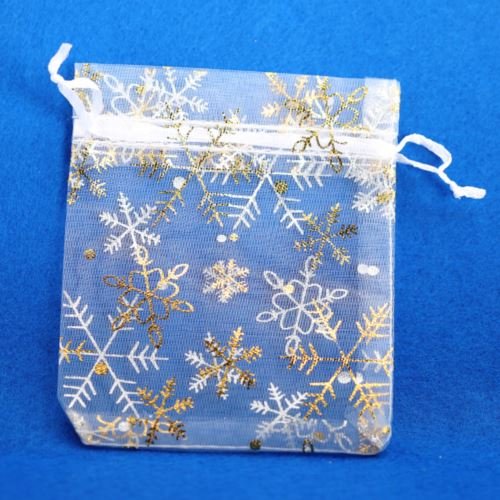 Woreczki z organzy WZORY, 10x12cm/12szt, model 08 - ORWM08-10X12-001 ...