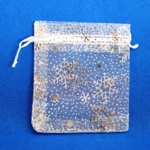 Woreczki z organzy WZORY, 10x12cm/12szt, model 09 - ORWM09-10X12-001 ...