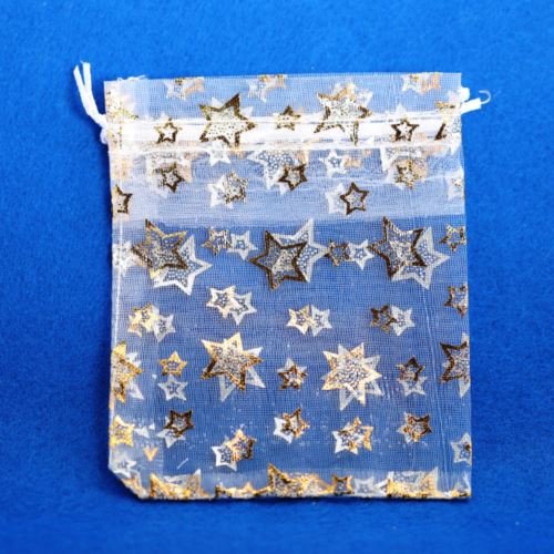 Woreczki z organzy WZORY, 12x15cm/12szt, model 10 - ORWM10-12X15-001 ...