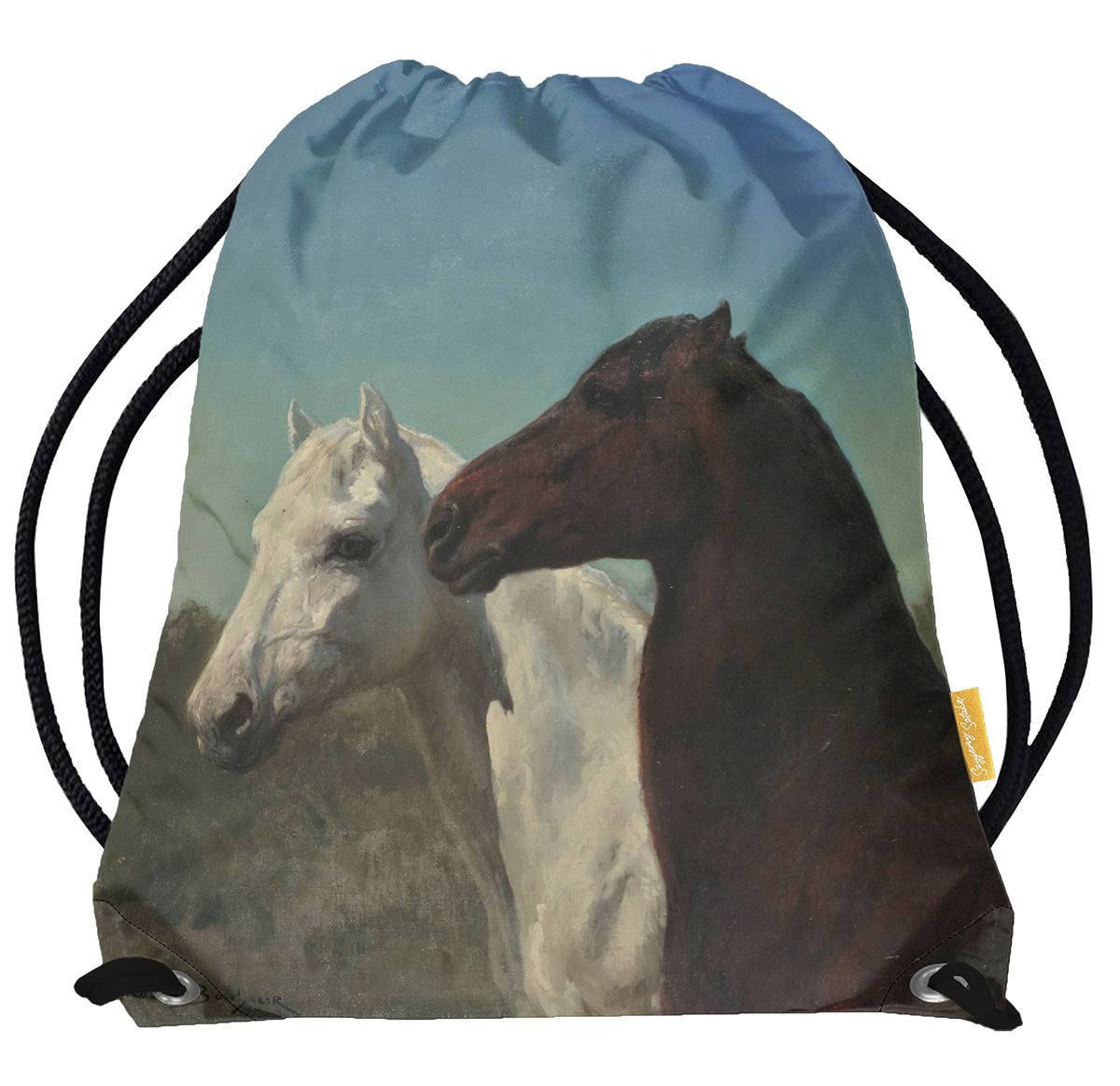 Worek dwa konie rosa bonheur-standard - Szyjemy Sztukę | Sklep EMPIK.COM