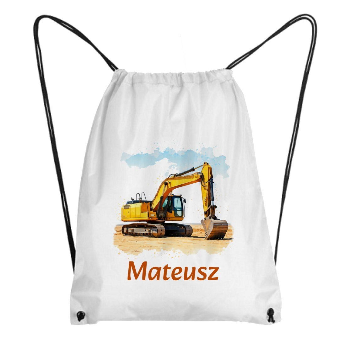 Worek z dowolnym imieniem dla syna do przedszkola na dzień dziecka ...