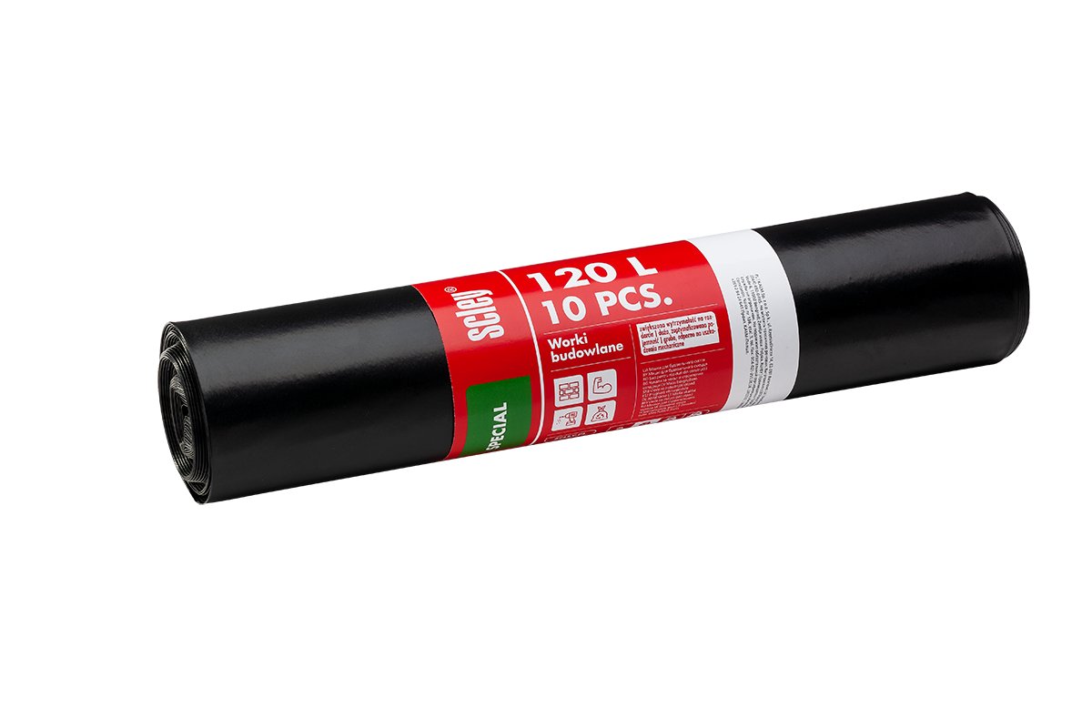 Worki budowlane Scley 120L 10 sztuk - Inna marka | Sklep EMPIK.COM
