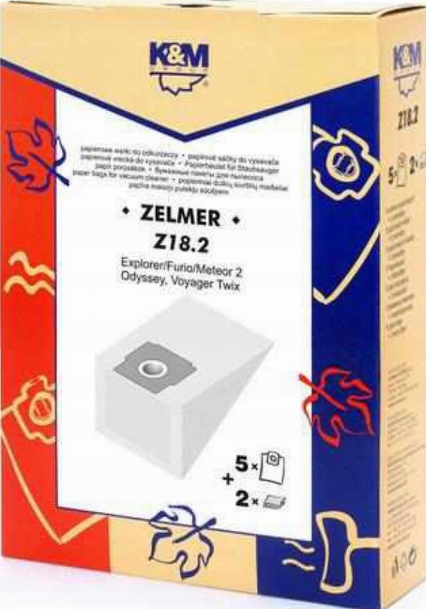Worki K&M Z18.2 Zelmer Meteor II 5szt + 2 filtry - Zelmer | AGD Sklep EMPIK.COM