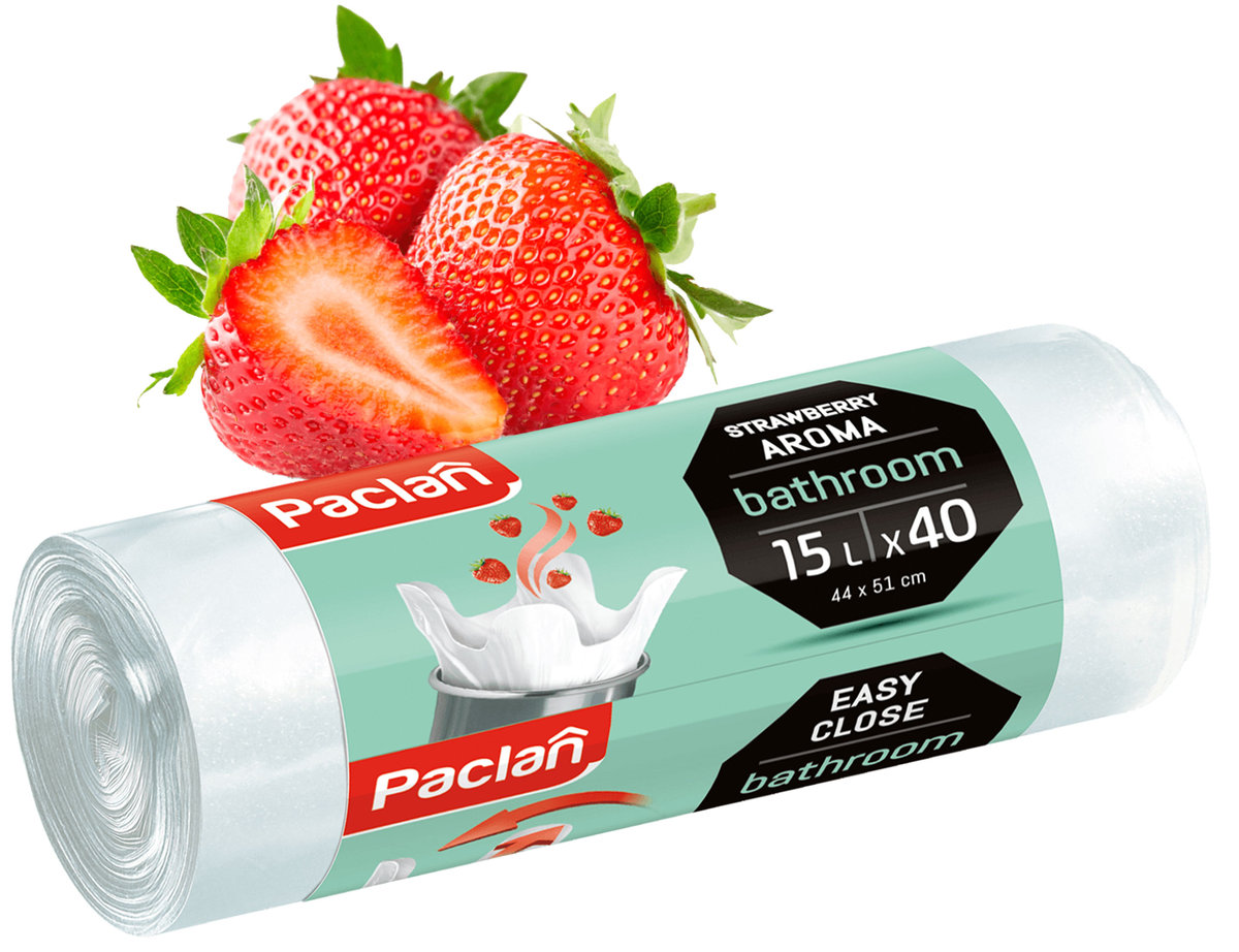 Worki na śmieci 15 L Paclan do łazienki 40 szt - Paclan | Sklep EMPIK.COM