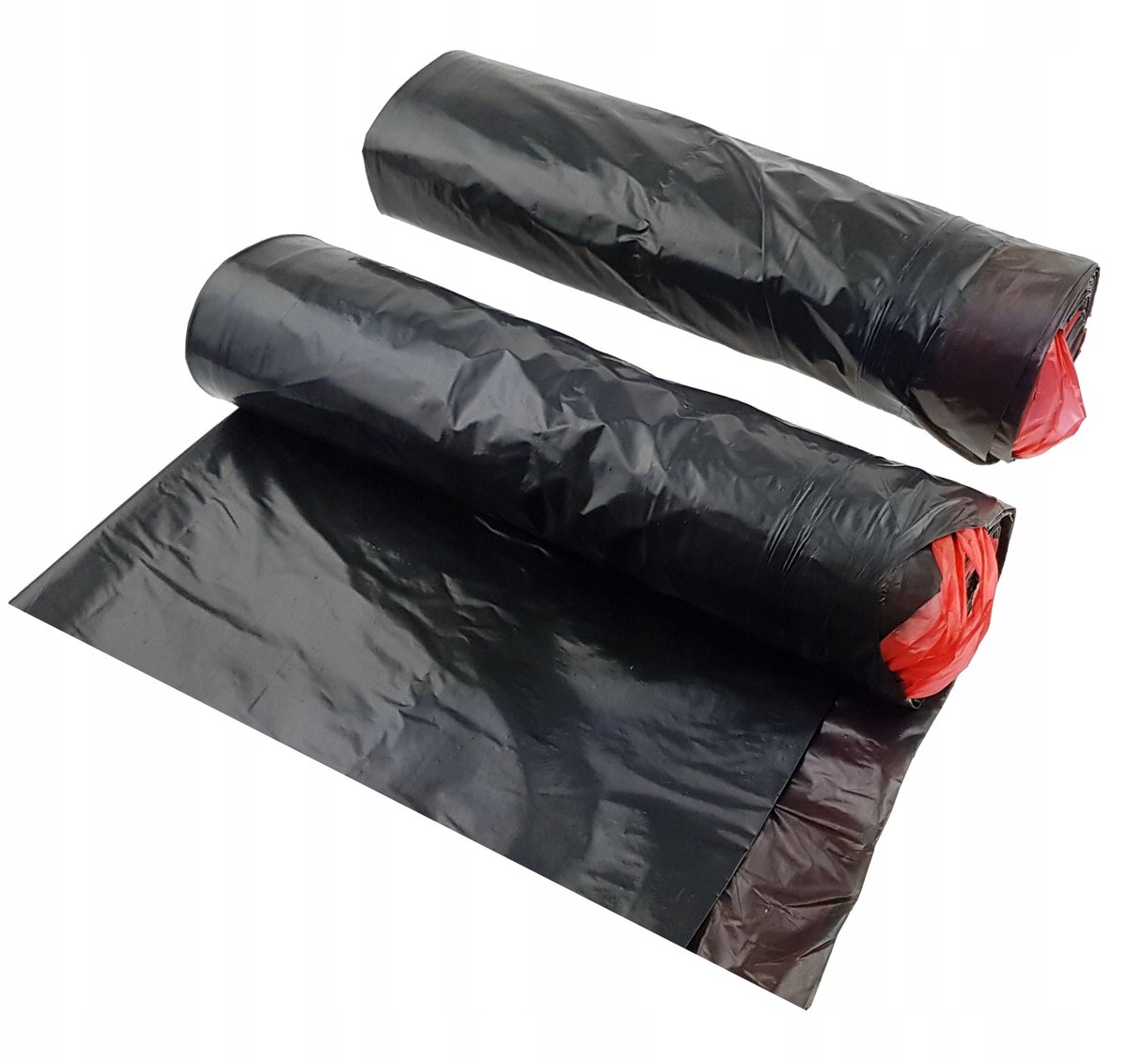 Worki na śmieci 60L czarne Z TAŚMĄ ściągającą 50 szt. (5 rolek) - e-pack | Sklep EMPIK.COM