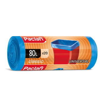 Worki Na Śmieci Paclan Classic 80L 20 szt - Paclan | Sklep EMPIK.COM
