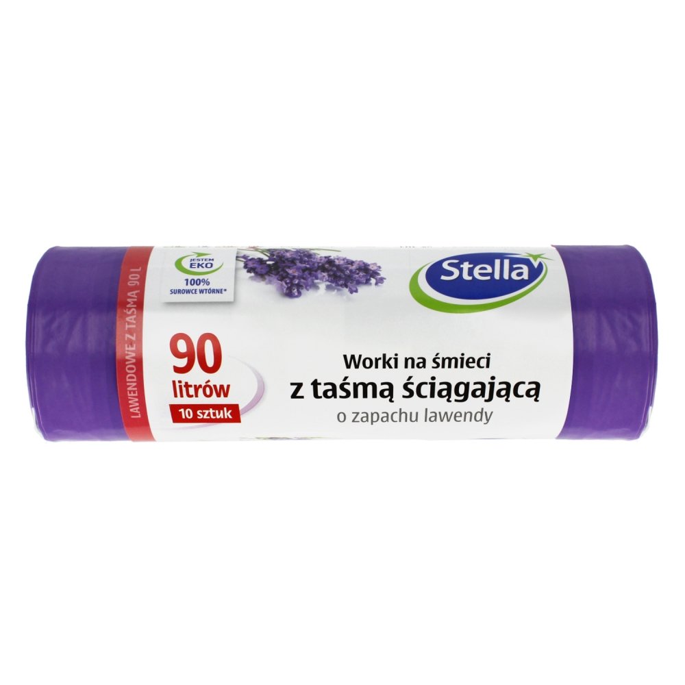 WORKI NA ŚMIECI ZAPACH 90L 10SZT LAWENDA STELLA PACK WNS-9916 - Stella ...