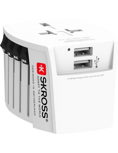 World Adapter MUV USB 2xA - Inna marka | Sklep EMPIK.COM