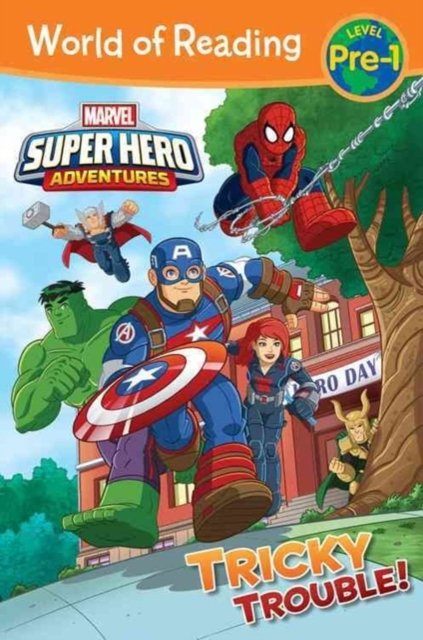 World of Reading Super Hero Adventures: Tricky Trouble! - Alexandra ...