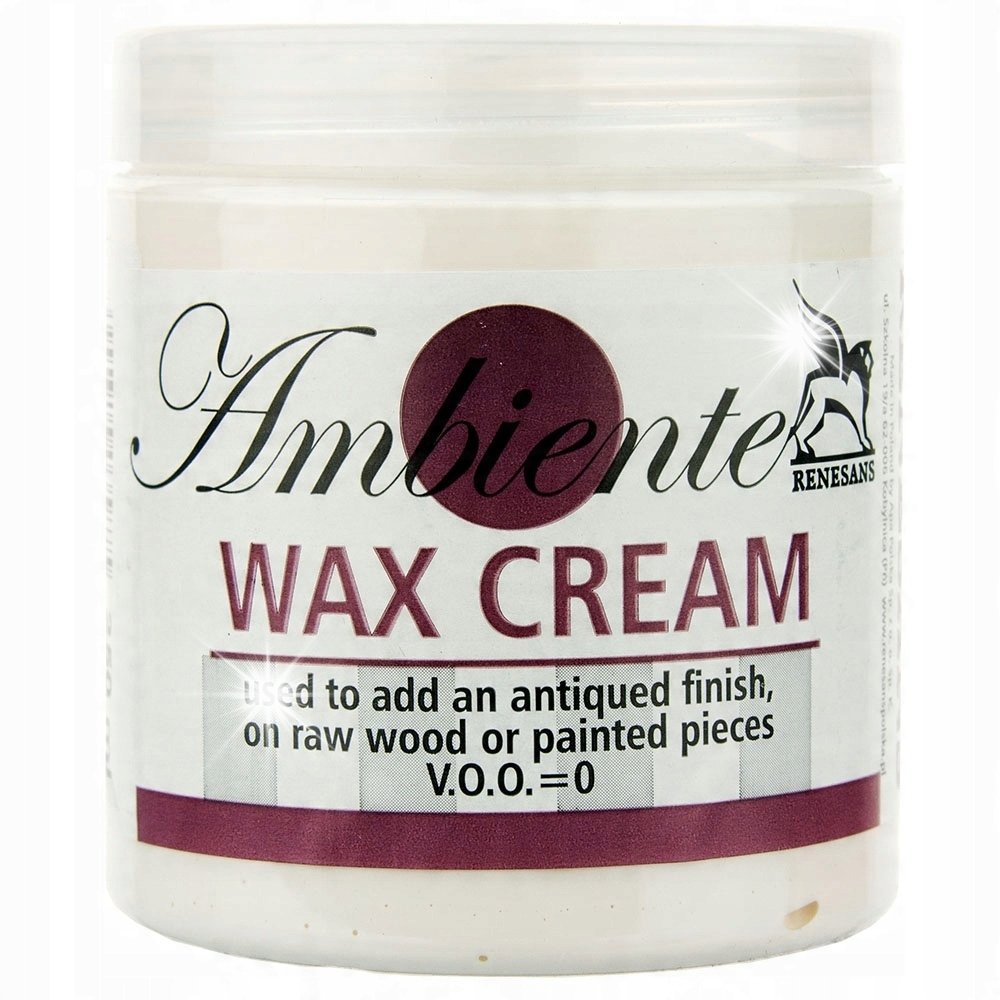 Wosk kremowy Ambiente WAX CREAM Renesans 250ml BIAŁY antyczny efekt ...