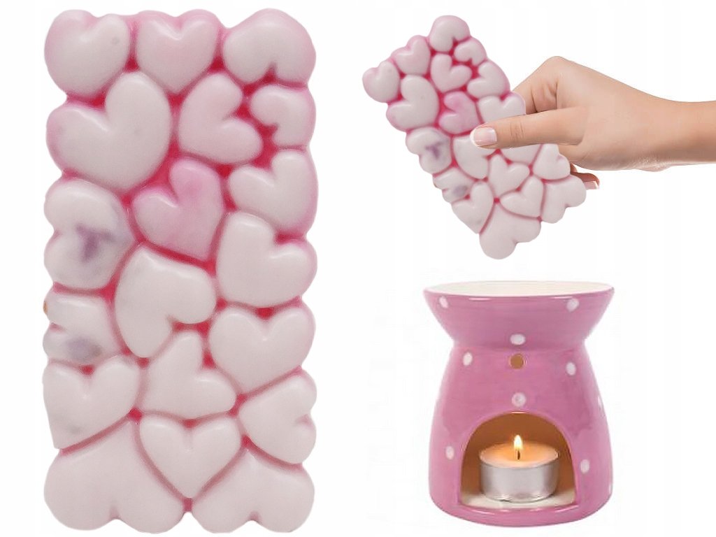 WOSK ZAPACHOWY DO KOMINKA PODGRZEWACZA HANDMADE TABLICZKA CZEKOLADY SERCA - Inna marka | Sklep ...