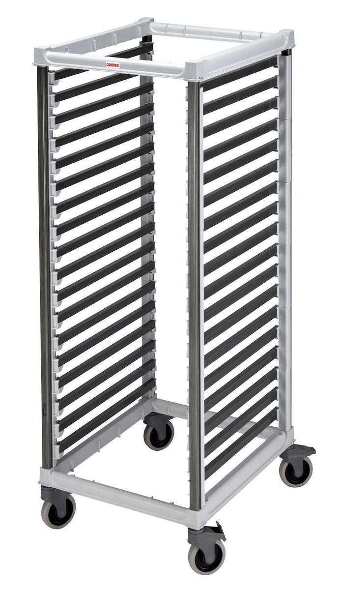 Wózek Camshelving do transportu pojemników, 18 × GN 2/1, Cambro ...