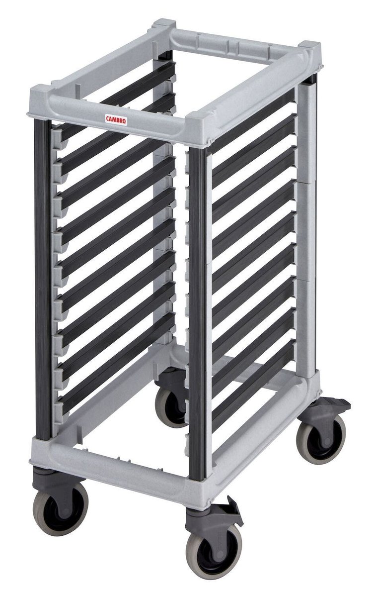 Wózek Camshelving do transportu pojemników, 9 × GN 1/1, Cambro ...