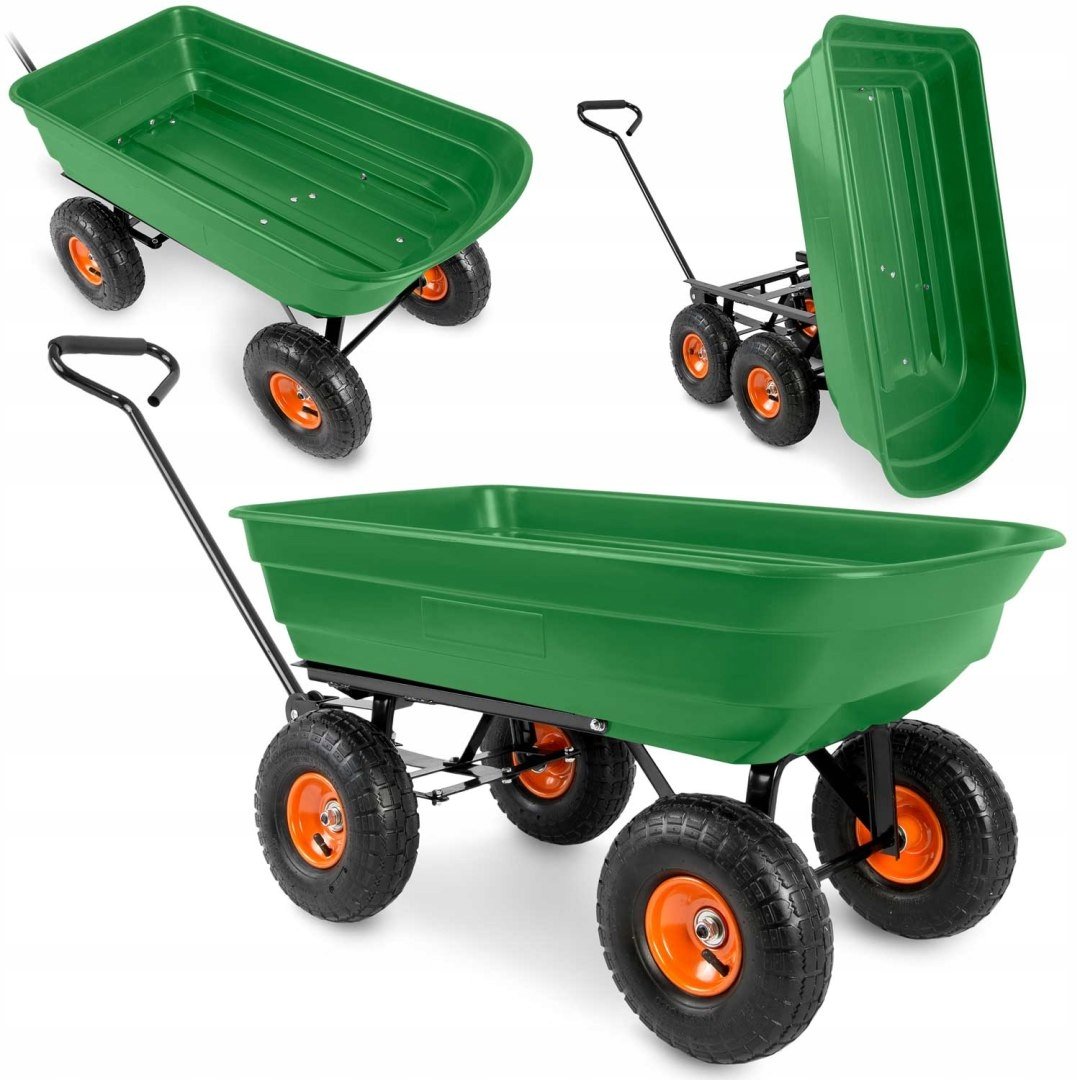 Wózek ogrodowy wywrotka 75L Humberg 4872 - Humberg | Sklep EMPIK.COM