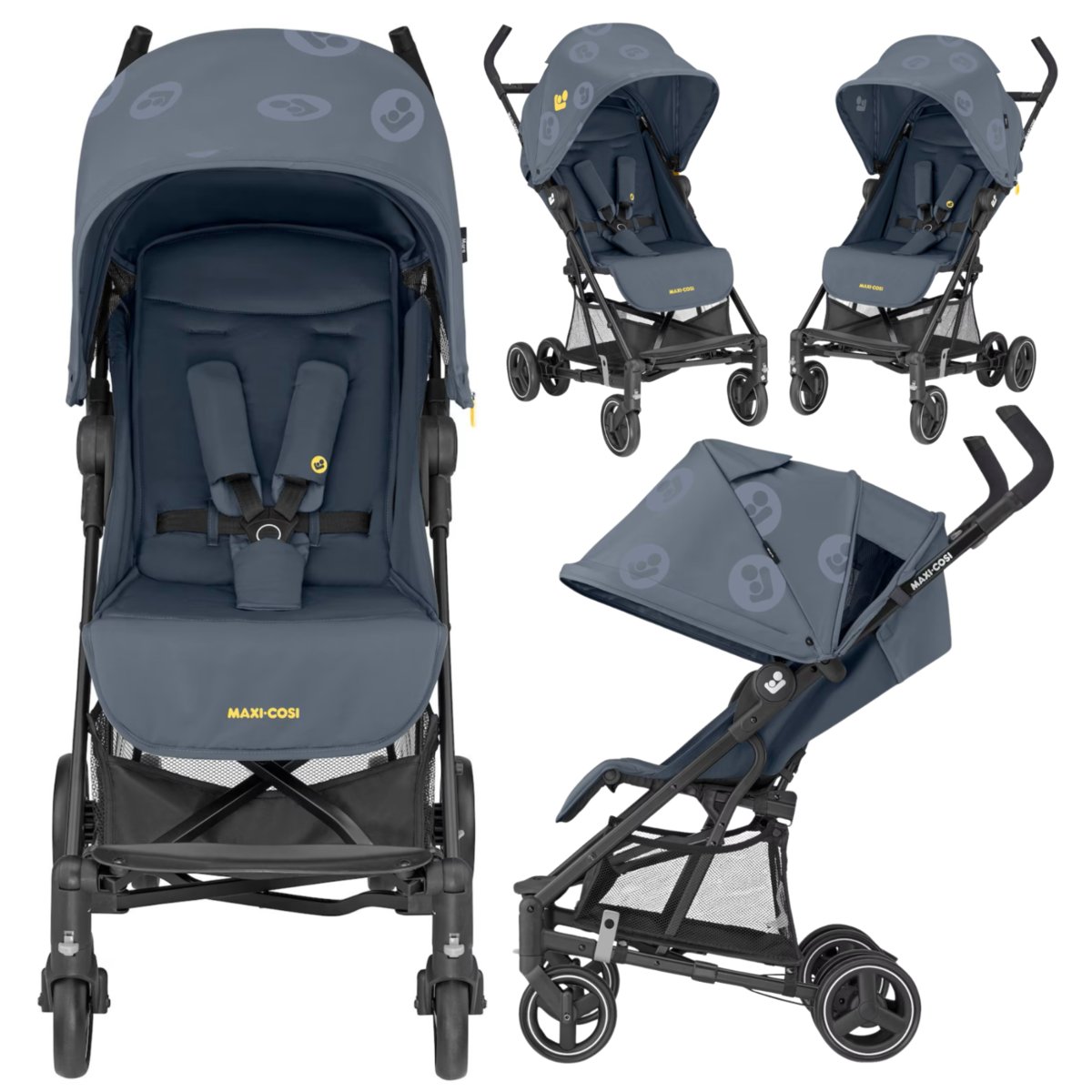 Wózek spacerowy kompaktowy składany lekki MAXI COSI MARA BUGGY do 22 kg ...
