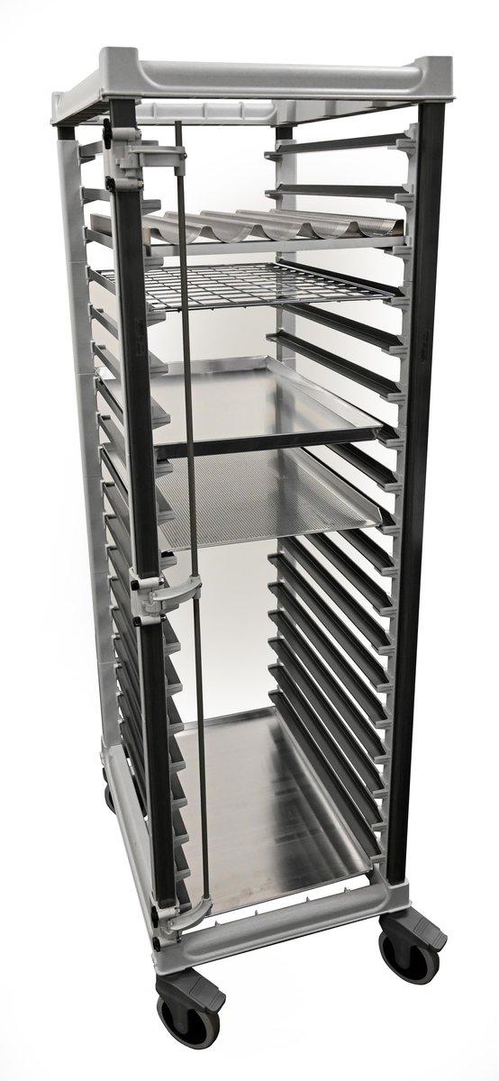 Wózek transportowy do 18x blach piekarniczych 600x400 mm | CAMBRO ...
