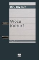 Wozu Kultur? - Baecker Dirk | Książka w Empik