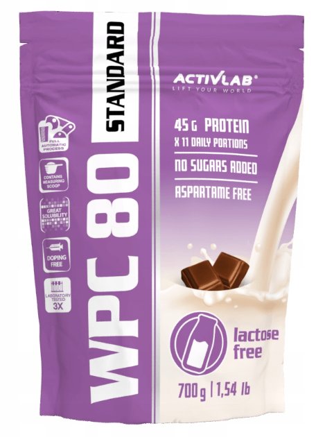 Wpc 80 Standard Activlab Bez Laktozy 700G Czekolada - Inna marka | Sport Sklep EMPIK.COM