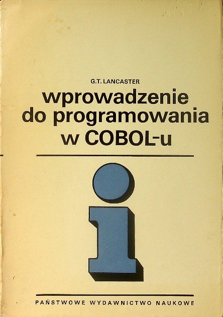 Wprowadzenie do programowania w COBOLu - W opisie | Książka w Empik