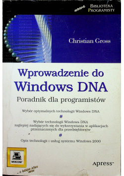 Wprowadzenie do Windows DNA poradnik dla programistów - APress ...