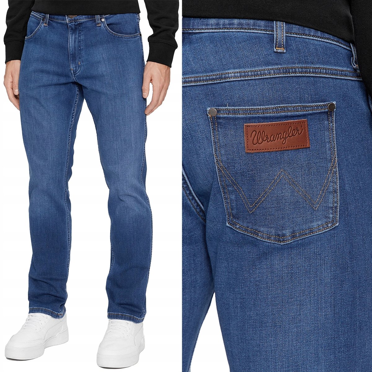 Wrangler GREENSBORO Orion EPIC SOFT SUPER MIĘKKI DżINS W34 L34 ...