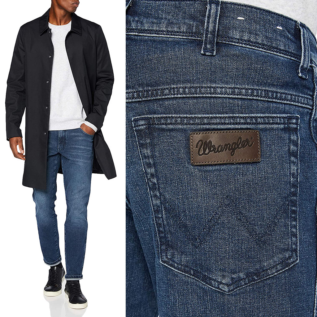 Wrangler Texas Taper Jetstr. Jeansy Męskie W32 L34 - Wrangler | Moda ...