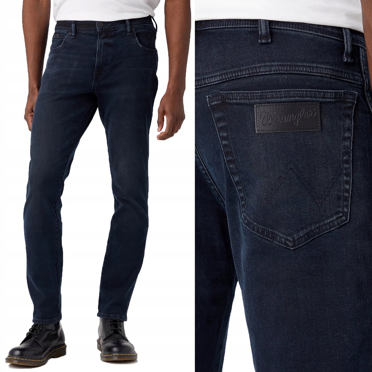 Wrangler TEXAS Travis KLASYCZNE GRANATOWE DżINSY W40 L32 - Wrangler | Moda Sklep EMPIK.COM