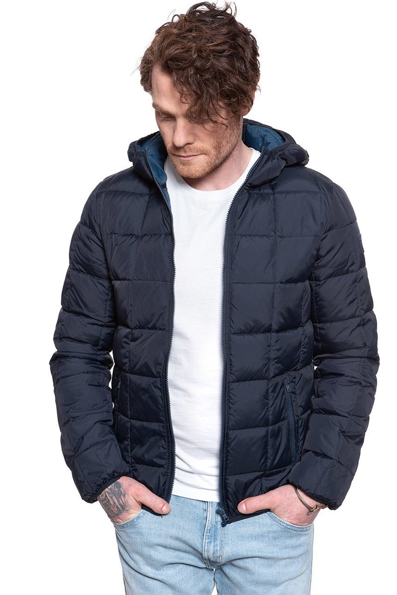 Wrangler The Puffer Dark Navy W4C6Wrxae-M - Wrangler | Moda Sklep EMPIK.COM