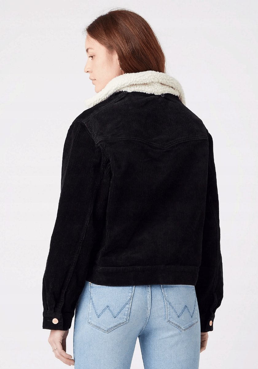 WRANGLER WESTERN RANCH JACKET BLACK W43788100 L - Wrangler | Moda Sklep ...