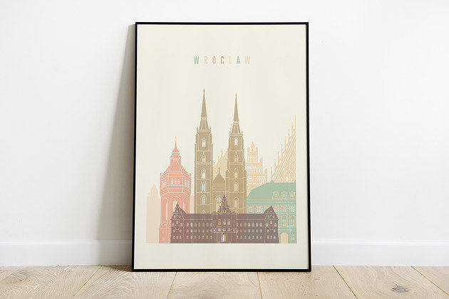 Wrocław plakat, grafika,obraz - Atram | Sklep EMPIK.COM