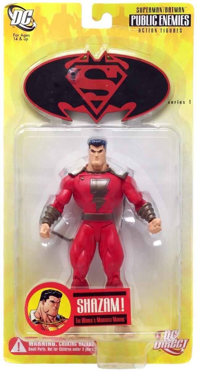Wrogowie publiczni Superman/Batman Series 1: Shazam! Rysunek akcji ...