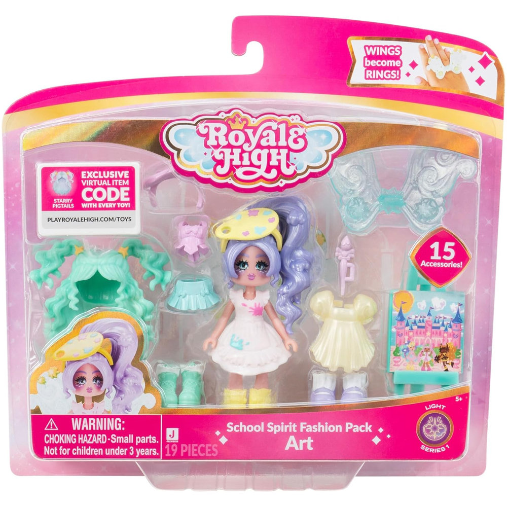 WRÓŻKA ARTYSTKA ROYALE HIGH FIGURKA DELUX ART FAIRY ZESTAW + KOD ONLINE - JAZWARES | Sklep EMPIK.COM