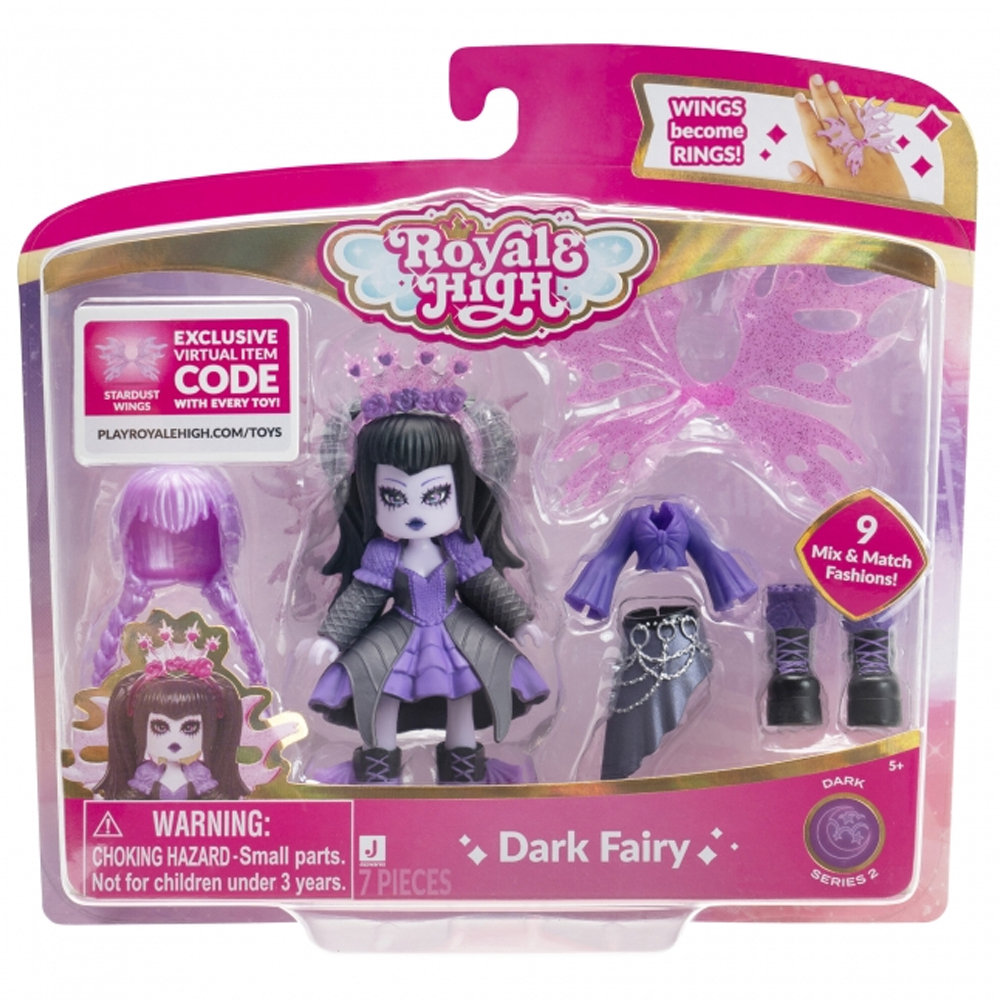 WRÓŻKA CIEMNOŚCI ROYALE HIGH FIGURKA DELUX DARK FAIRY ZESTAW + KOD ONLINE - JAZWARES | Sklep ...