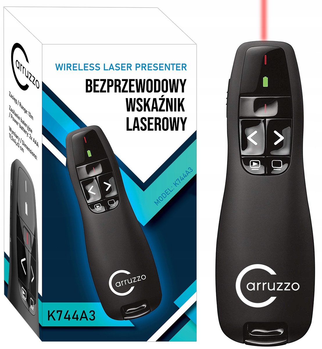 Wskaźnik Laserowy Laser Pilot Do Prezentacji Slajd Czerwony ...