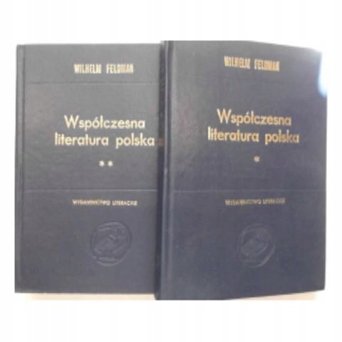 Współczesna literatura polska t.1-2 - Feldman Wilhelm | Książka w Empik