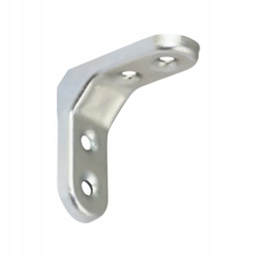 Wspornik stalowy kątownik meblowy WSM 50x50 srebrny - DOMAX | Sklep EMPIK.COM