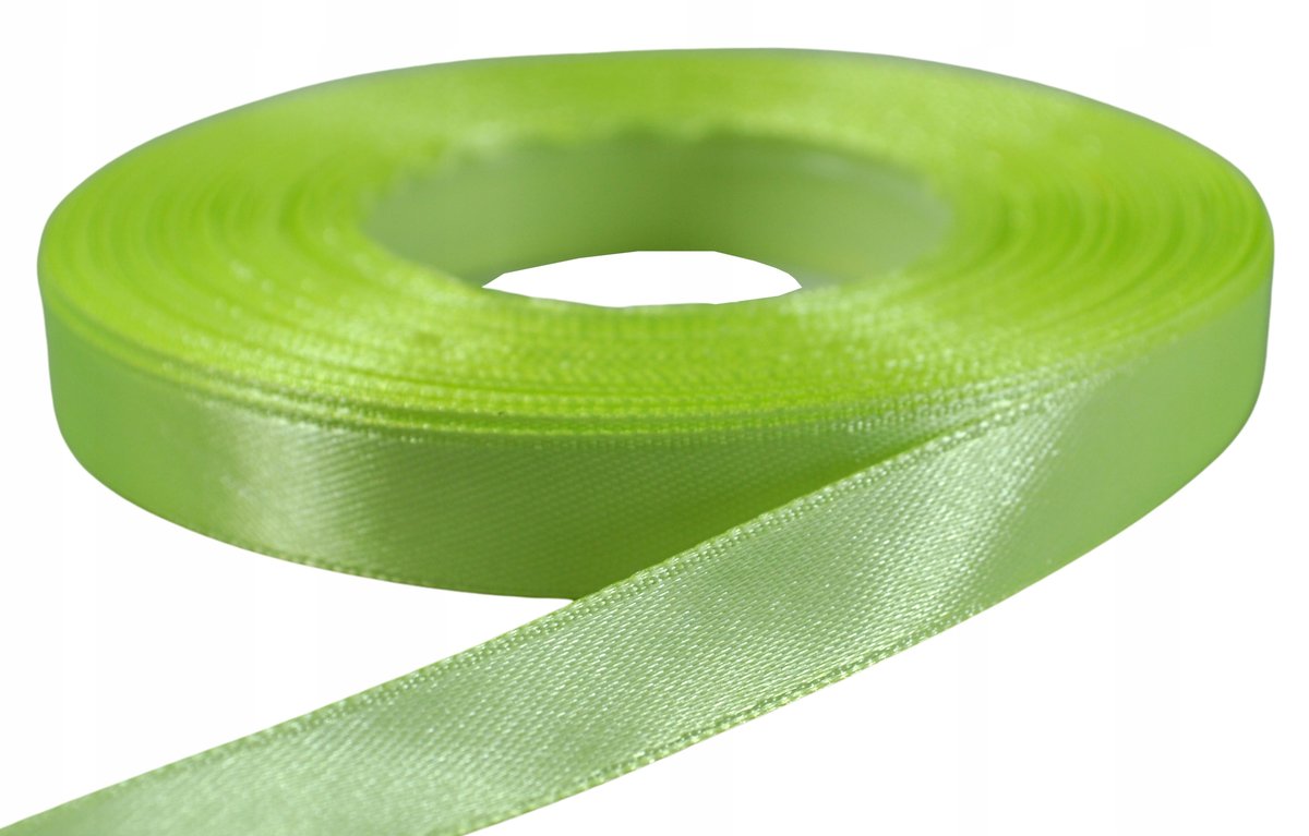 Wstążka satynowa TASIEMKA 32mb x 12mm KIWI WS138 - Vipolimex ...