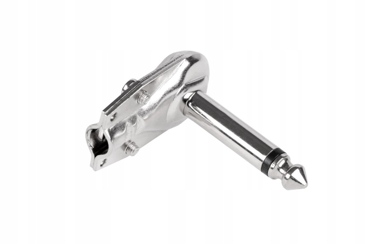 WTY0024 Wtyk Jack 6.3 mono metal katowy - Lechpol | Sklep EMPIK.COM