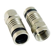 Wtyk F na kabel RG6 (kompresyjny) - BEGLI | Sklep EMPIK.COM