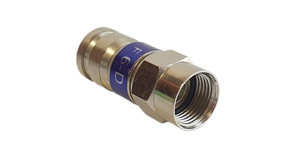 Wtyk F tc'eq tc'F6D, seria 6, kompresyjny, 1szt. - Inny producent ...