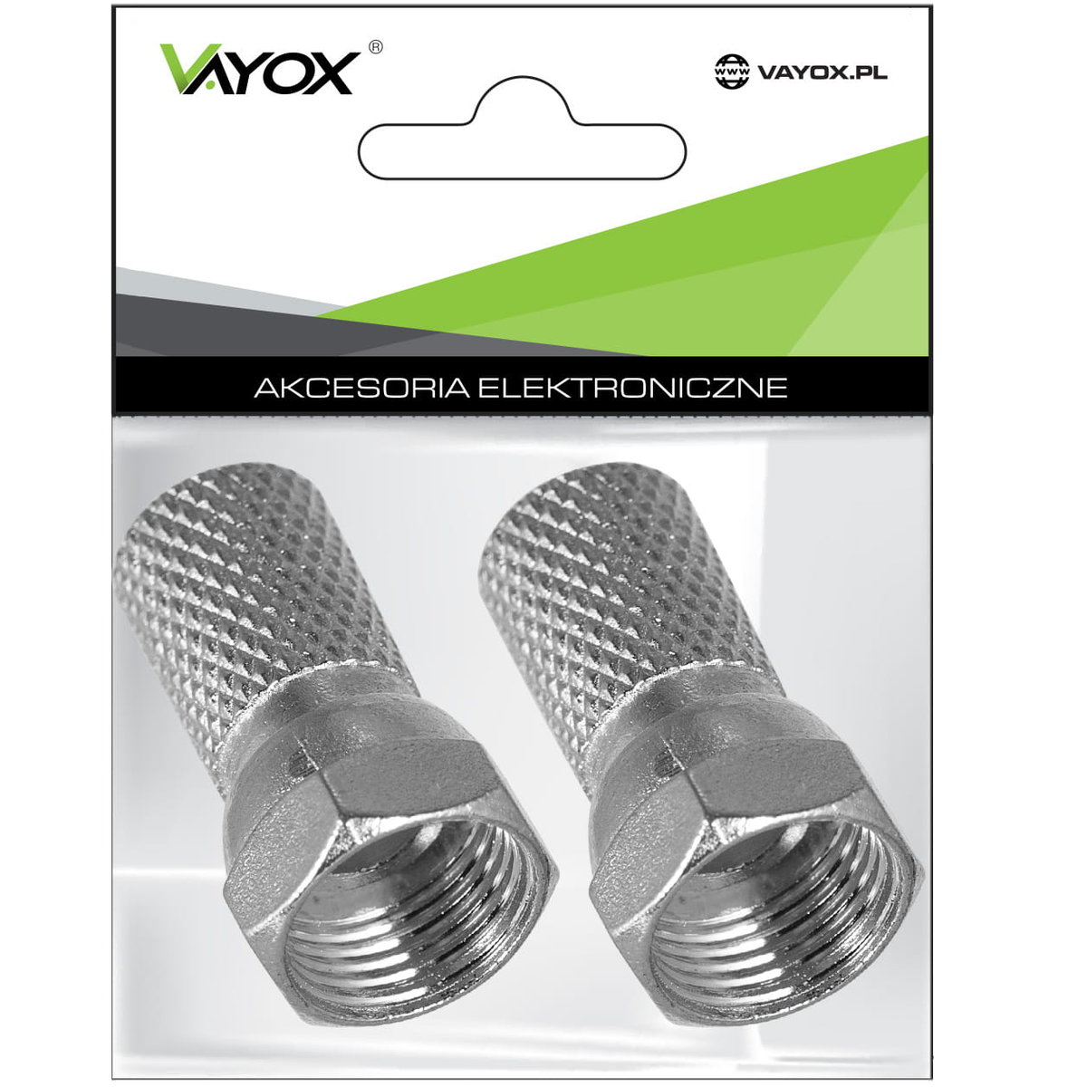 Wtyk sat "F" 7,0mm Vayox (opakowanie 2szt) PAK. - VAYOX | Sklep EMPIK.COM