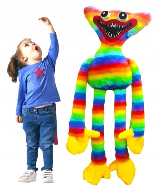 Wuggy Pluszowa Maskotka 100 Cm Tęczowy Huggy Wuggy Playtime Hagi Wagi ...