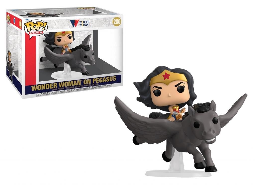 ww80th - pop ride super dlx n° 280 - wonder woman on pegasus - Funko ...