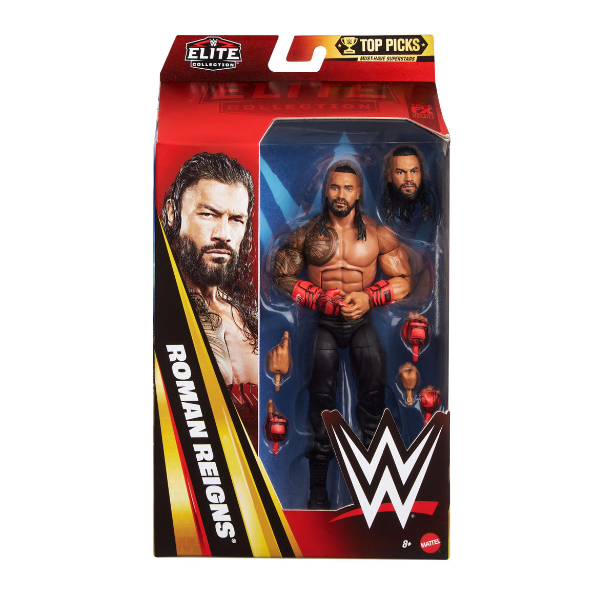 WWE Elite Collection Top Picks Roman Reigns, Figurka i akcesoria, dla ...