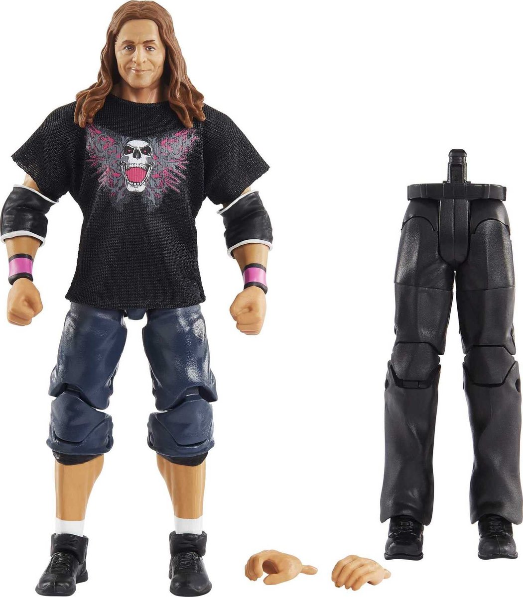 WWE HDD86 - Figurka akcji „Hit Man” WrestleMania (ok. 15 cm) z koszulką ...