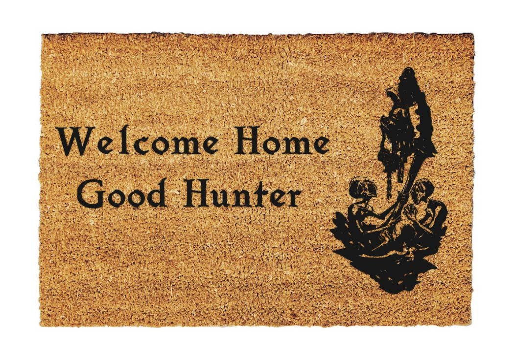 Wycieraczka inspirowana grą Bloodborne | Welcome Home Good Hunter ...