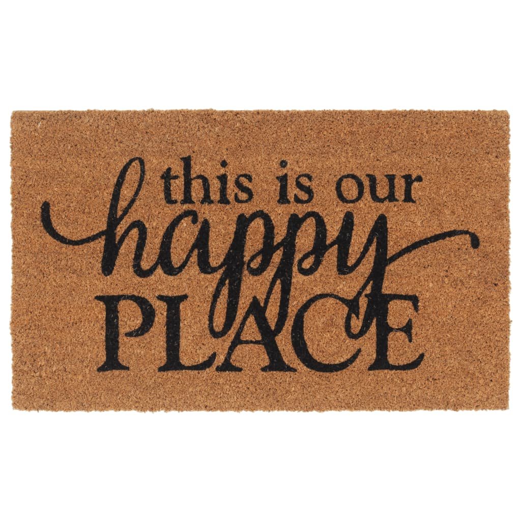 Wycieraczka z włókna kokosowego 45x75 cm, naturaln - Zakito Europe | Sklep EMPIK.COM