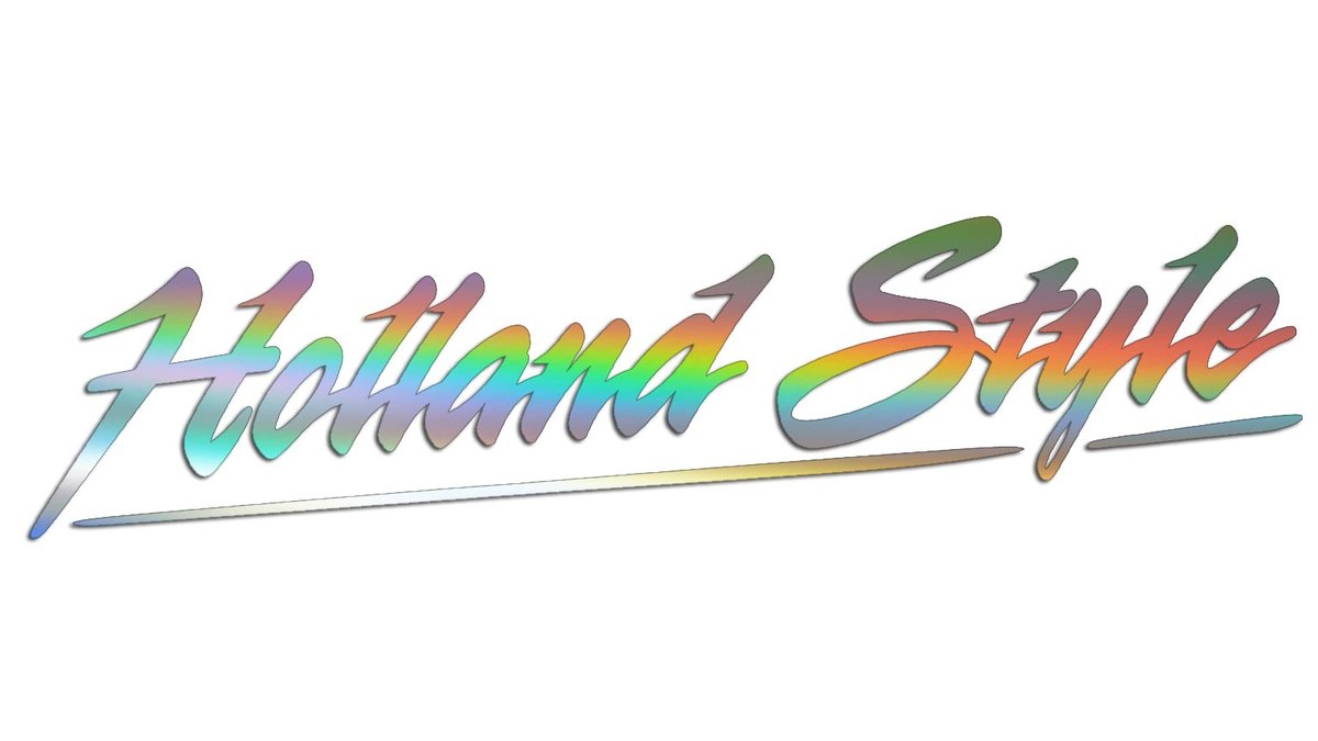 Wycinana naklejka HOLLAND STYLE - TRUCK - CIĘŻARÓWKA holograficzna - J ...